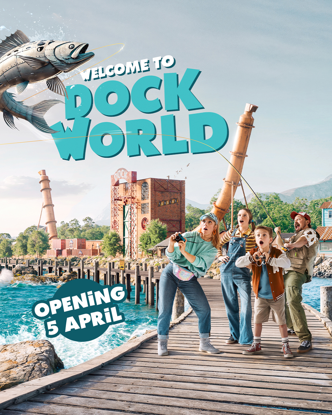 Walibi Belgium annonce l'ouverture officielle de Dock World et ...